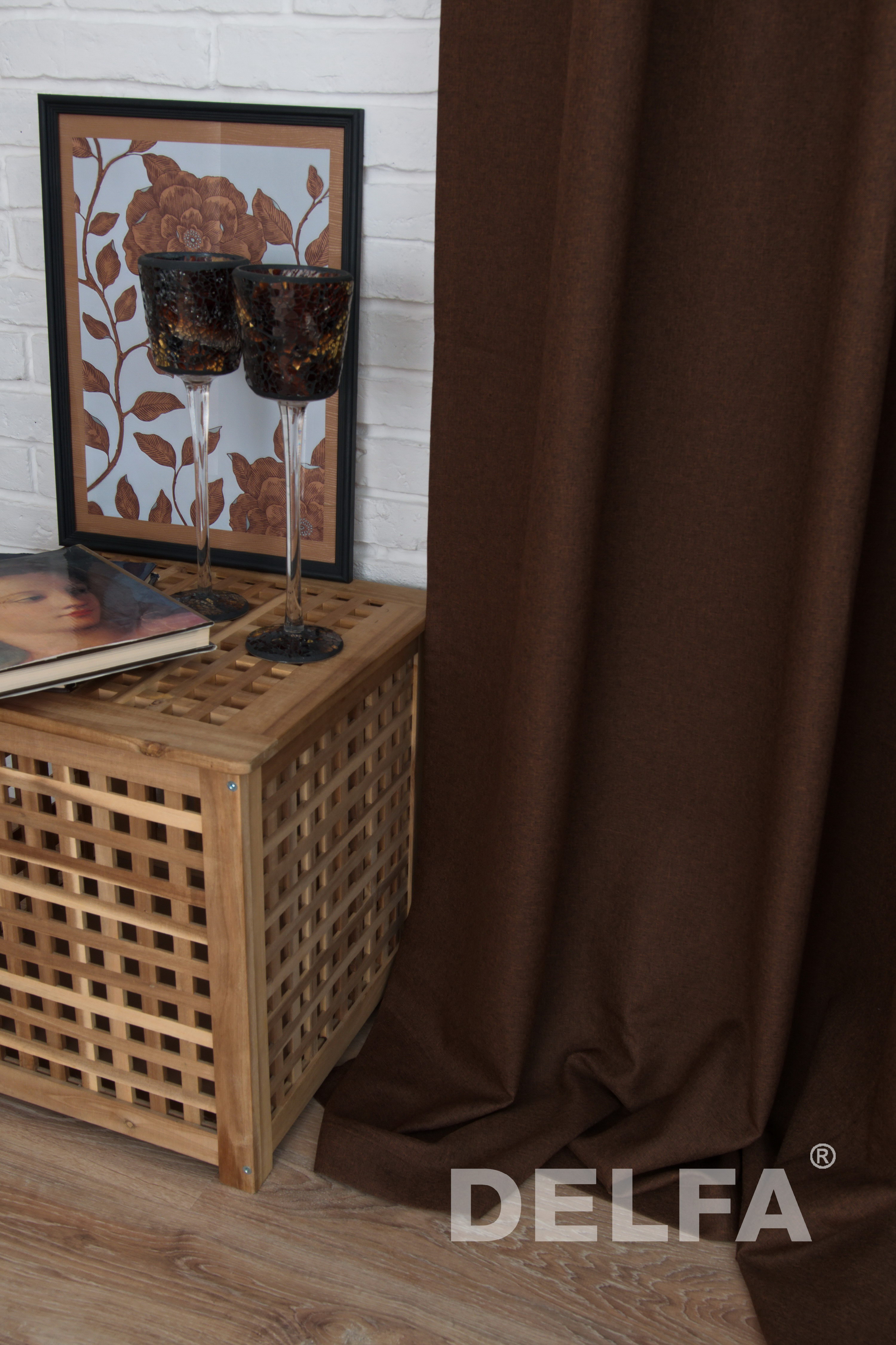 Шторы декоративные BLACKOUT NATURE в интерьере